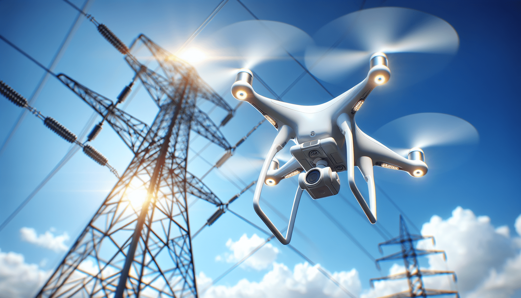 how drones enhance inspection of power lines and bridges